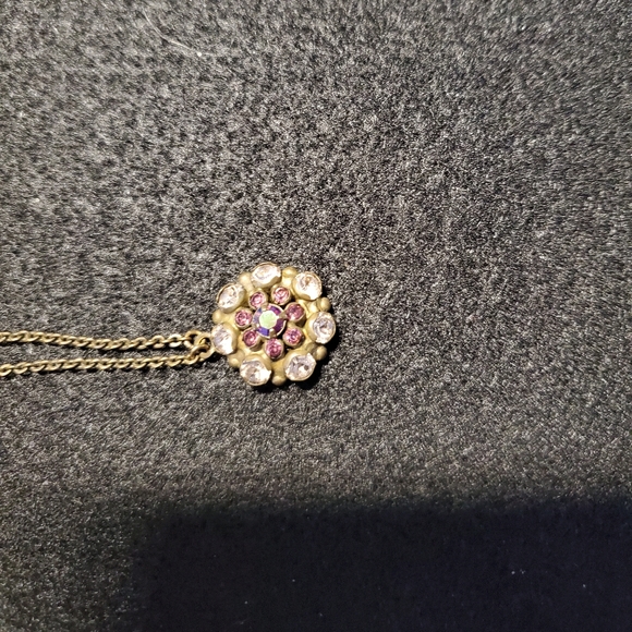 Jewelry | Sorelli Pink Crystal Necklace | Poshmark